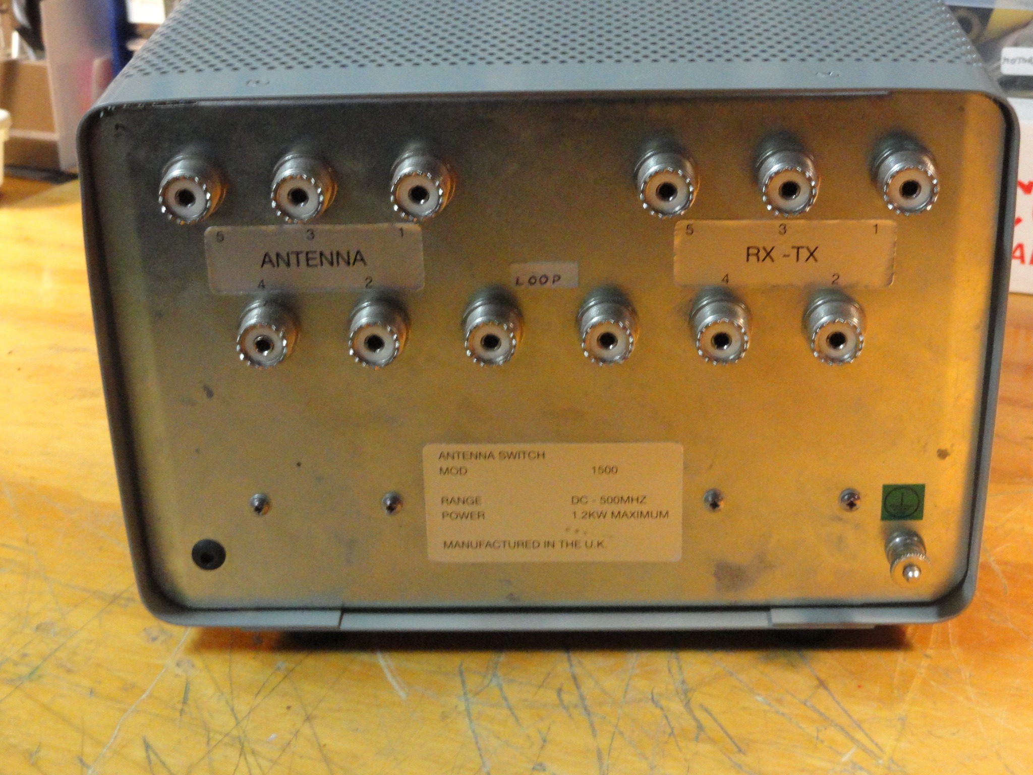 Collins Antenna Switch - Custom Build by Advanced Optics in the UK ...